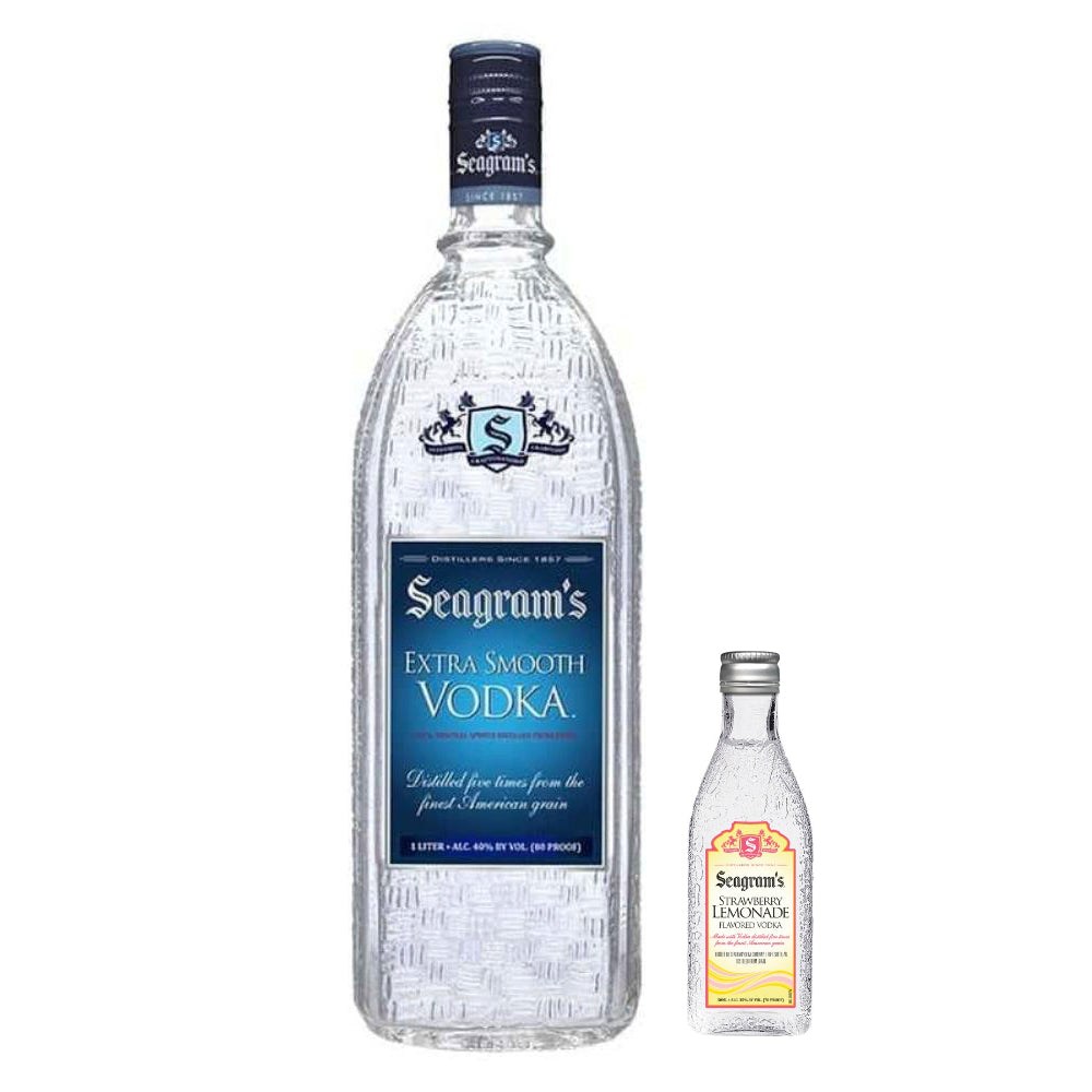 Seagram’s Vodka 1.75L (With 50mL Seagram's Strawberry Lemonade) – Sam ...